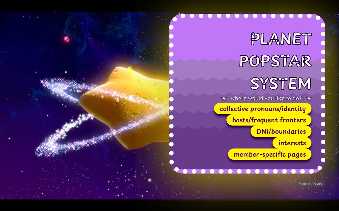 Planet Popstar System